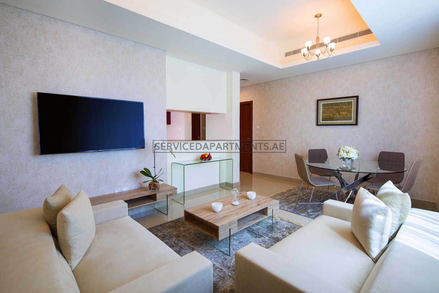 Furnished & Serviced Hotel Apartments for Short and Long Stays in Dubai.