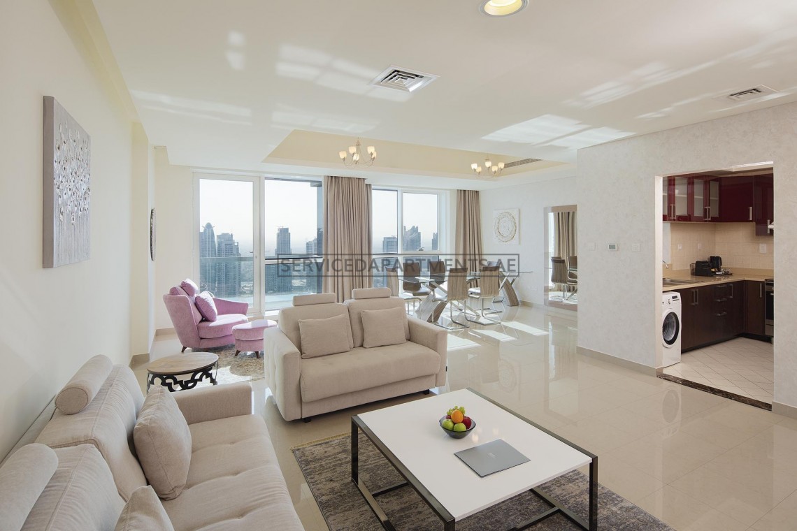 Furnished & Serviced Hotel Apartments for Short and Long Stays in Dubai.