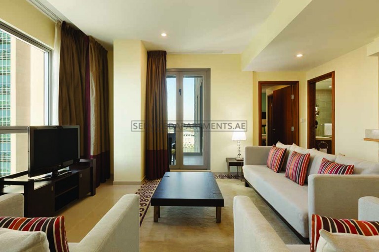 Furnished & Serviced Hotel Apartments for Short and Long Stays in Dubai.